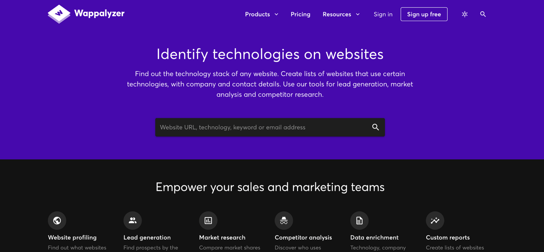 Wappalyzer - Founders Toolkit